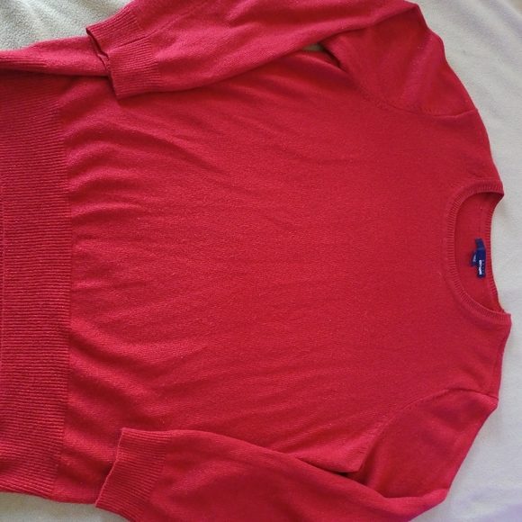 Basic Editions | Sweaters | Basic Editions Womens Sweater Xl Red Long ...